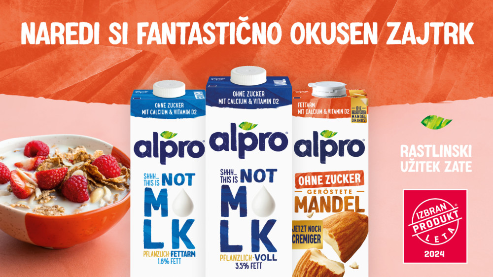 Jutranja ekipa dan začenja z okusnimi zajtrki: ALPRO - RASTLINSKI ...