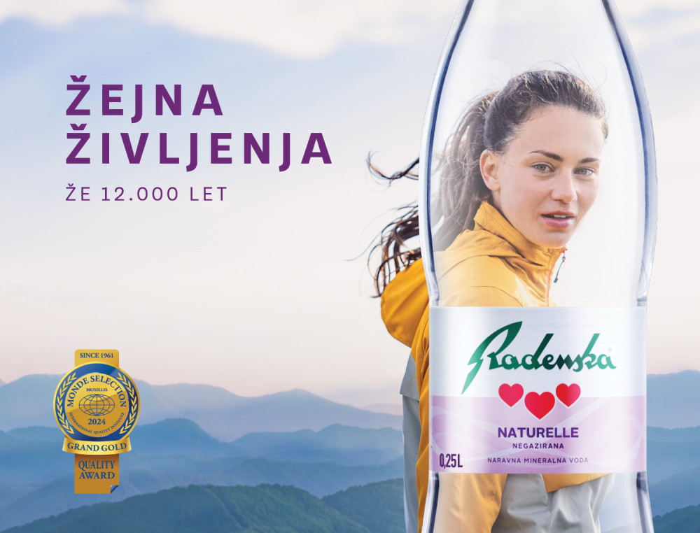 Žejna življenja: Radenska Naturelle z najvišjo nagrado prestižnega ...
